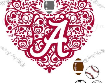 Alabama svg | Etsy