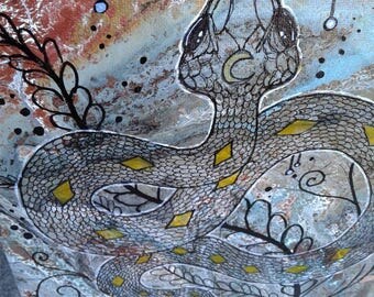 Painted snakes | Etsy