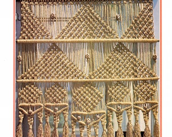 Rideaux macramé | Etsy