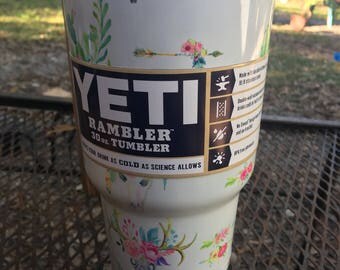 Yeti rambler | Etsy
