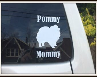 Pomeranian decal | Etsy