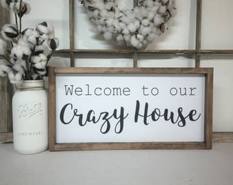 Welcome to our crazy | Etsy