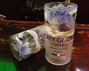 Grey goose glasses | Etsy