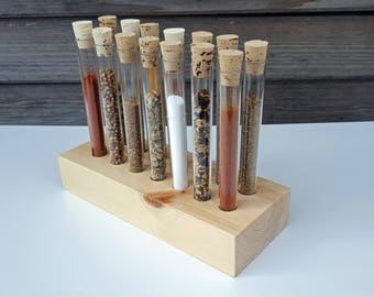 Test tube spice rack | Etsy
