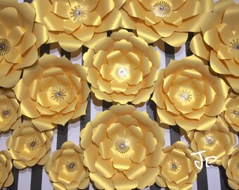 Chanel paper flowers | Etsy