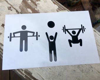 Crossfit decal | Etsy