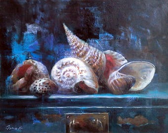 Seashell still life | Etsy