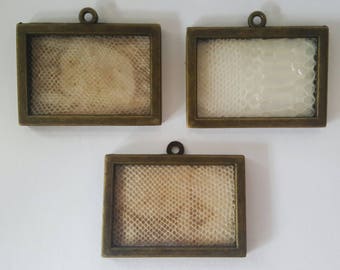 Shadow box locket | Etsy