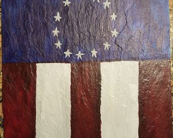 American Patriot Heraldic Shield 8x10 Patriot USA