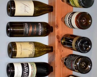 Corner wine rack | Etsy