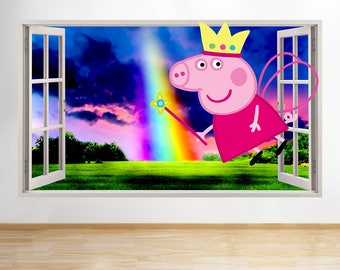 Peppa pig room decor | Etsy