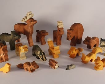 Forest Friends Clip art and Digital paper set