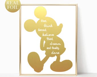 Mickey mouse quotes | Etsy