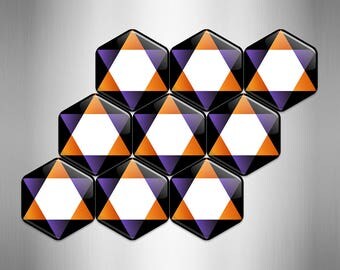 Hexagon magnet | Etsy