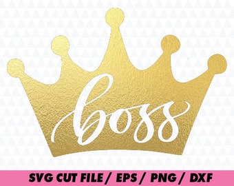 Boss svg | Etsy