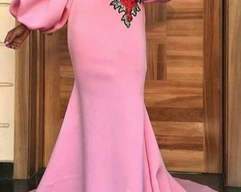 Pink african dress | Etsy