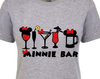Minnie bar shirt | Etsy