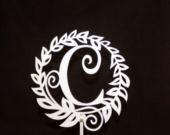 Letter c cake topper | Etsy