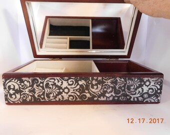 Hand decorated box | Etsy