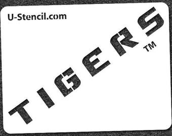 Lsu stencil | Etsy