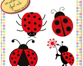 Lady bug clip art | Etsy