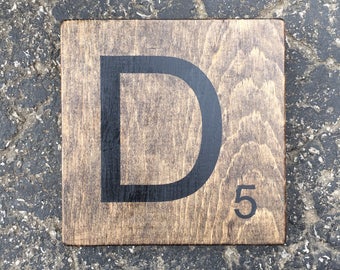 Scrabble tile art | Etsy