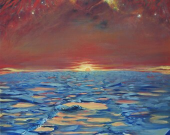 Sun paintings | Etsy