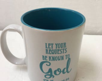 Bible verse mug | Etsy