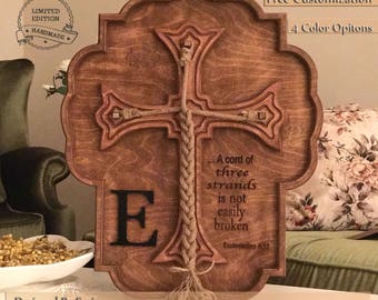 Wood unity cross | Etsy