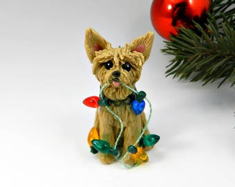 Yorkie ornament | Etsy