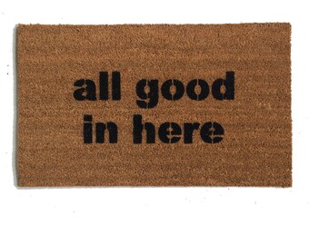 Beer lovers Welcome I Hope You Brought Beer Door Mat wine
