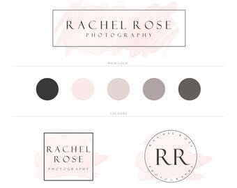 Feminine logos | Etsy