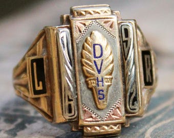 Mens class ring | Etsy