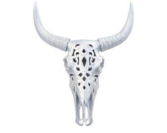 Faux cow skull | Etsy