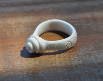 Hand carved bone | Etsy