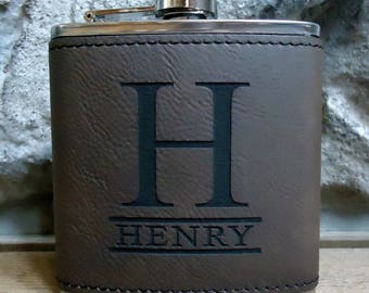 Engraved flasks | Etsy