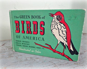 Vintage bird book | Etsy