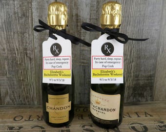 Champagne tags | Etsy