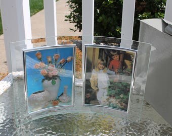 Double picture frame | Etsy