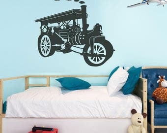 Block Alphabet Wall Stickers Kids Nursery Play Room Home Art
