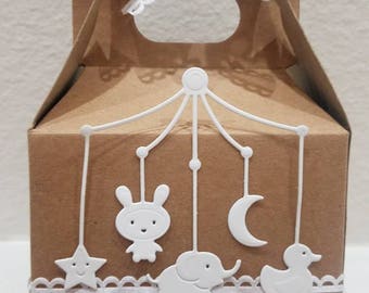 Elephant favor box | Etsy