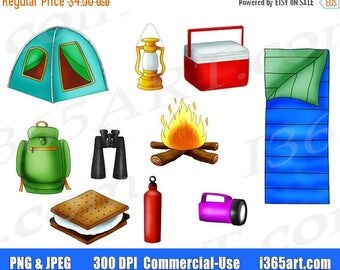 Camping Clipart Backpacking Clip Art Camp Clipart Hiking