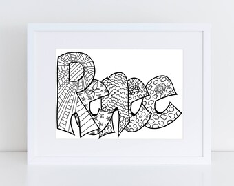 Custom coloring page | Etsy