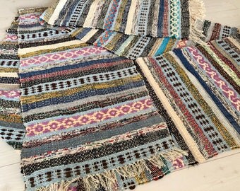 Swedish rag rug | Etsy