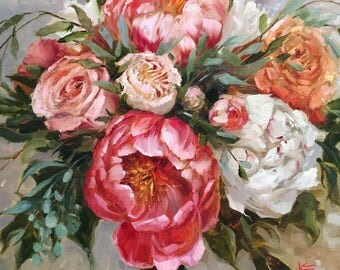Krista Eaton Fine Art original oils florals and by kristaeatonart