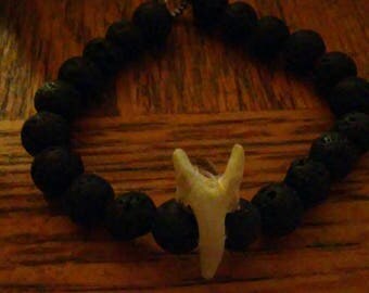 Genuine Shark Tooth Necklace Gold Shark Tooth Jewelry Real