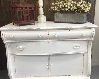 Distressed buffet | Etsy