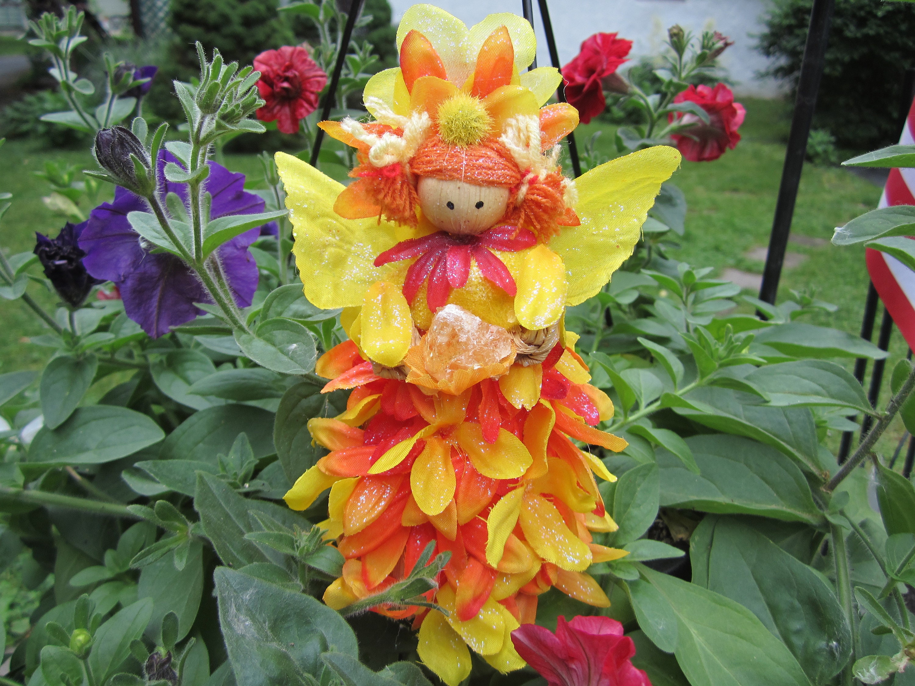 Summer Solstice Fairy Goddess Litha Garden Fairy Crystal