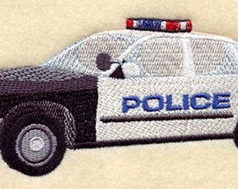 Police car quilt | Etsy