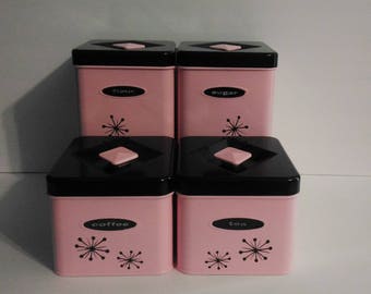 Vintage canister | Etsy